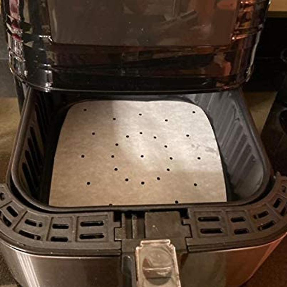 100 Pieces Of Fryer Lining, Perforated Paper, Steamer Paper, Steamed ...
