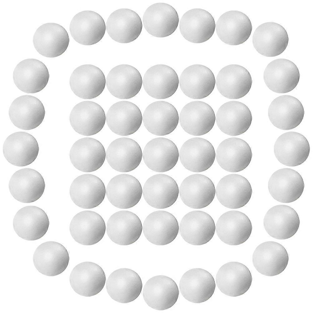100pcs Round Foams Balls Unpainted Round Balls Birthday Holiday DIY ...