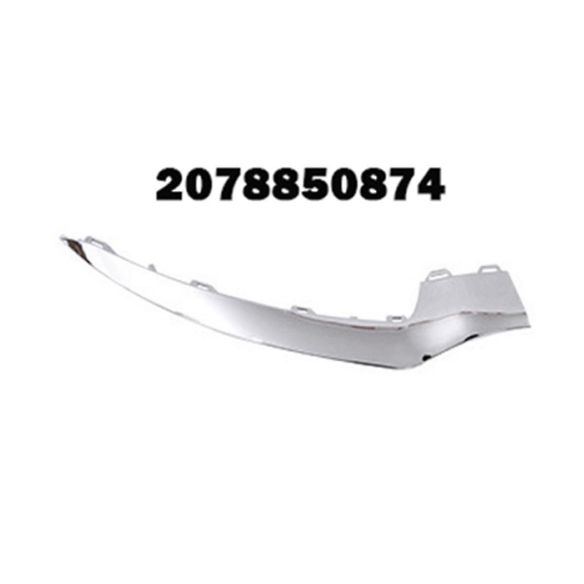 Front Bumper Wheel Trim Strip Cover A2078850774 A2078850874 For W207 E ...