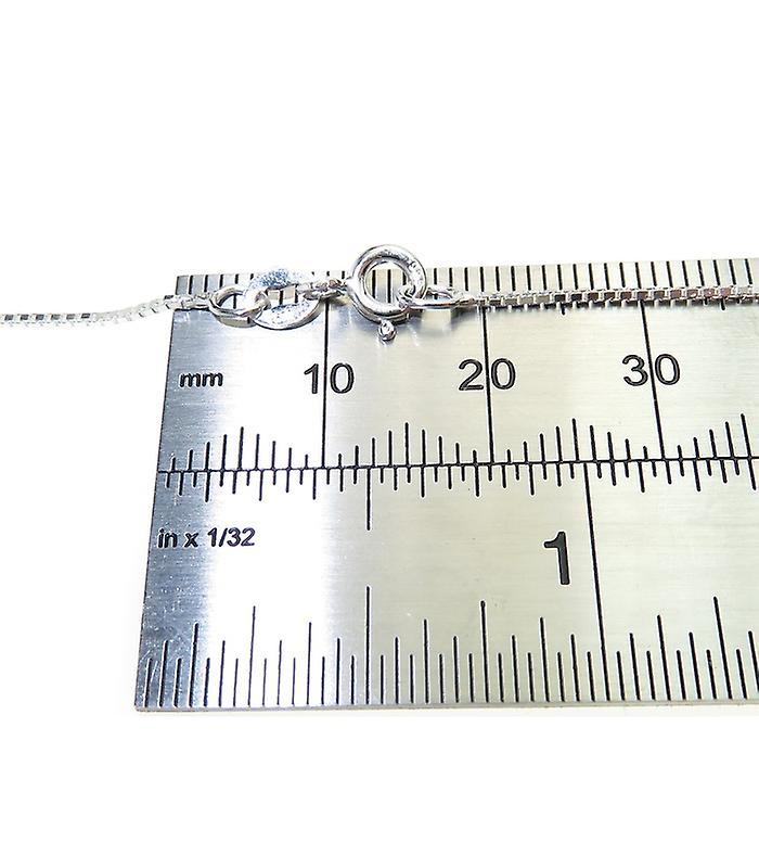 14 Inch Sterling Silver Fine Box Chain Necklace .925 X 1 Chains - 5675 ...