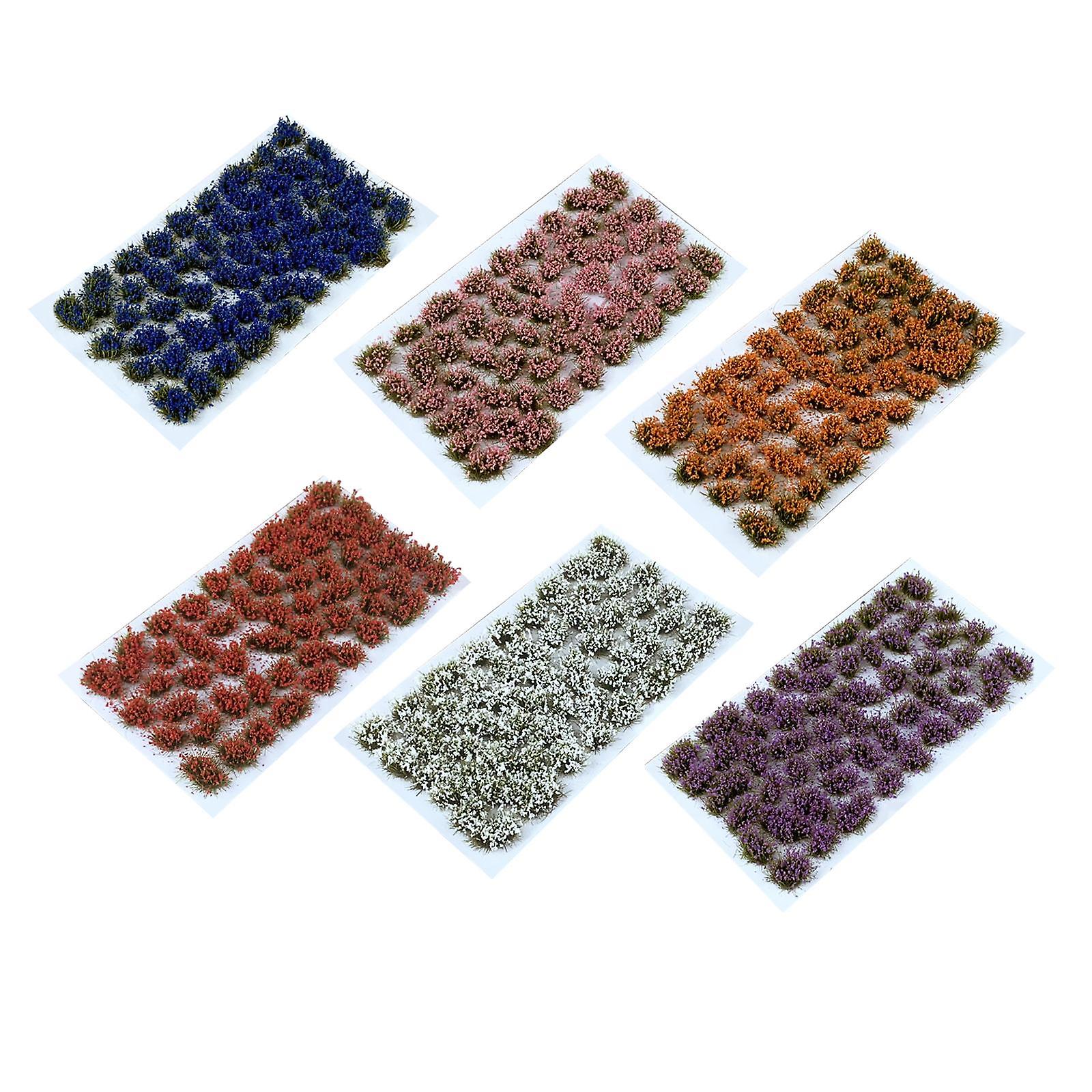 Miniature Flower Cluster Grass Tufts Model for Train Railroad ...