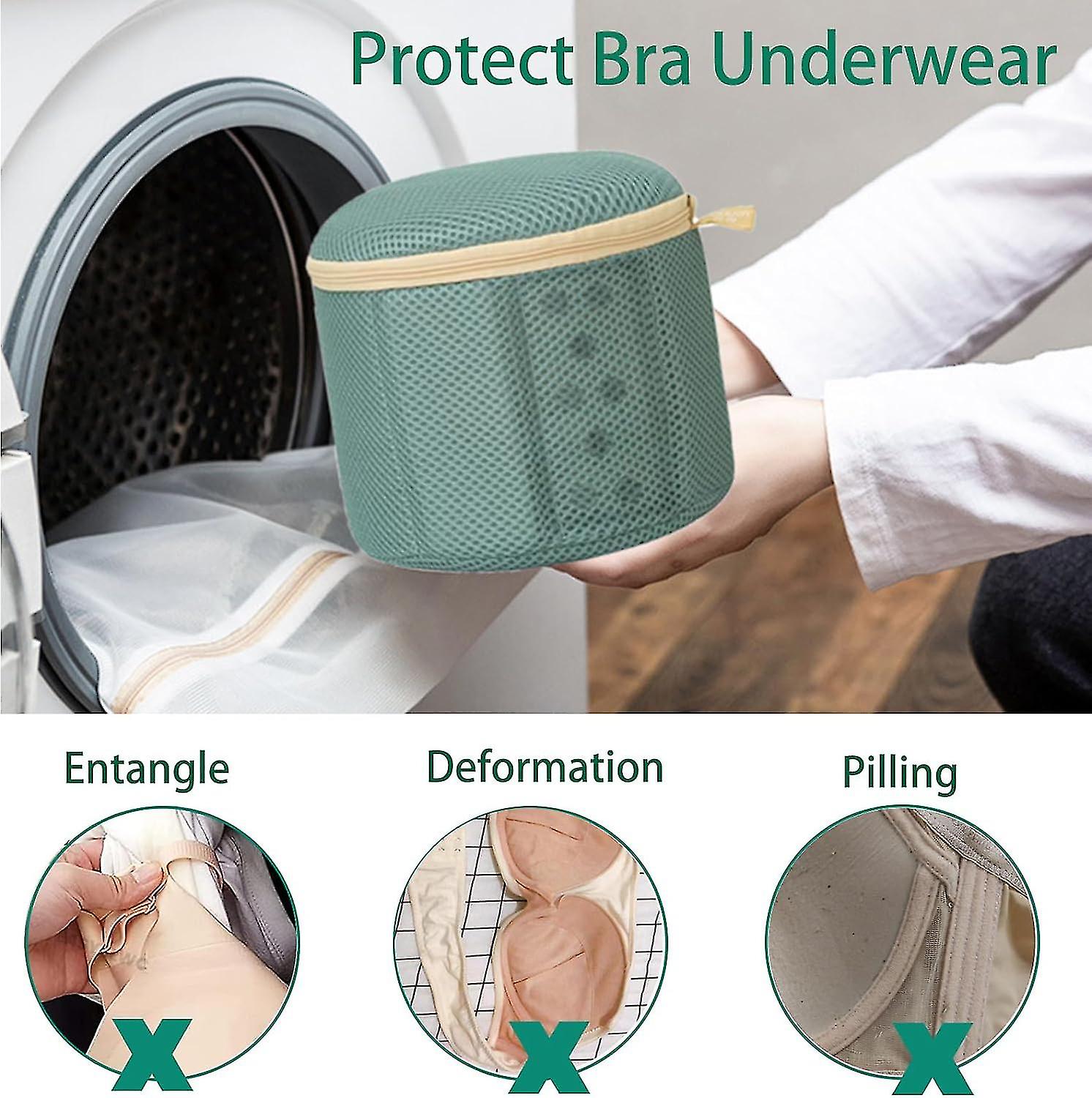 Mesh Bra Laundry Bags For Delicates With Internal Protector,large ...