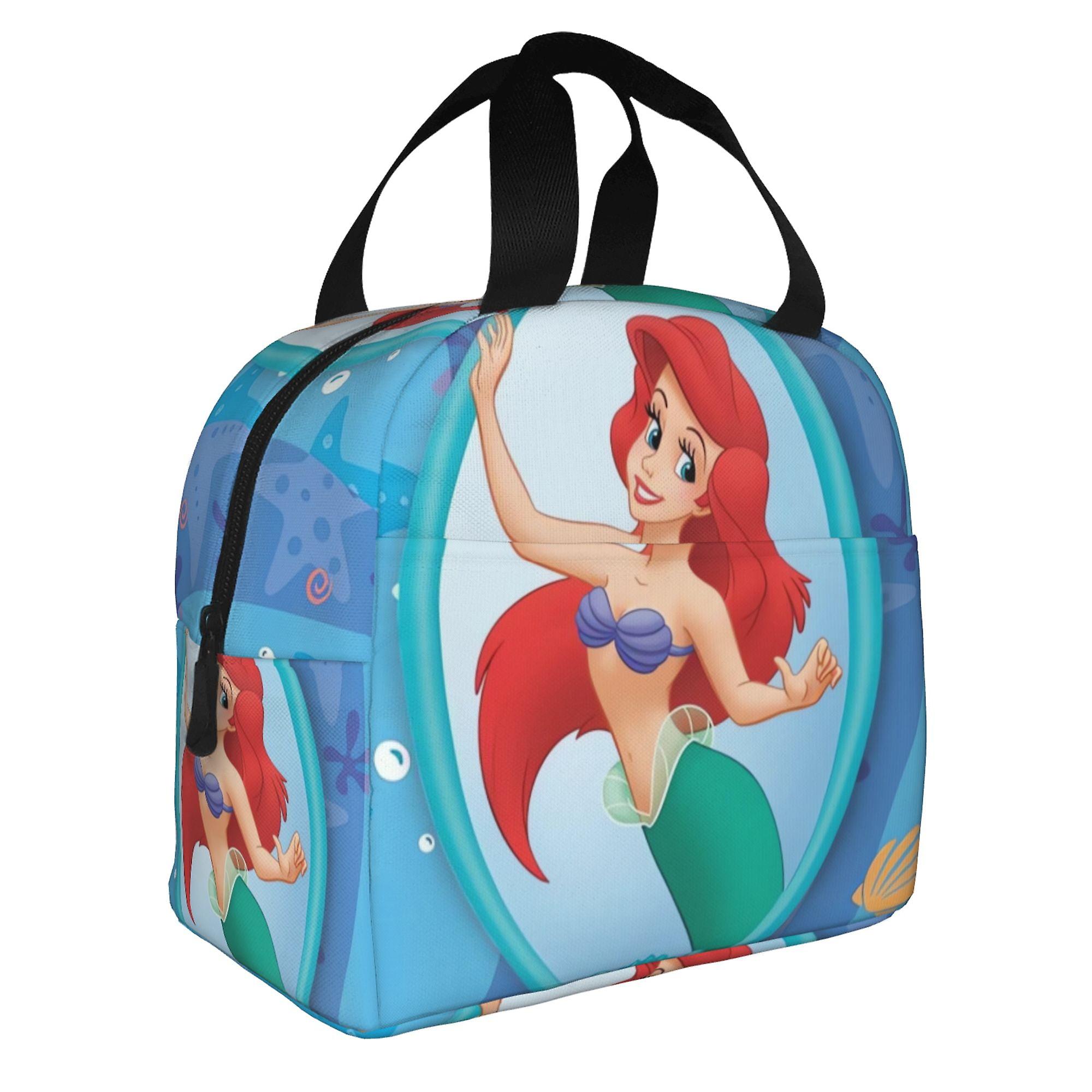 The Little Mermaid Lunch Box Lunch Bag Reusable Insulated Lunch Box ...