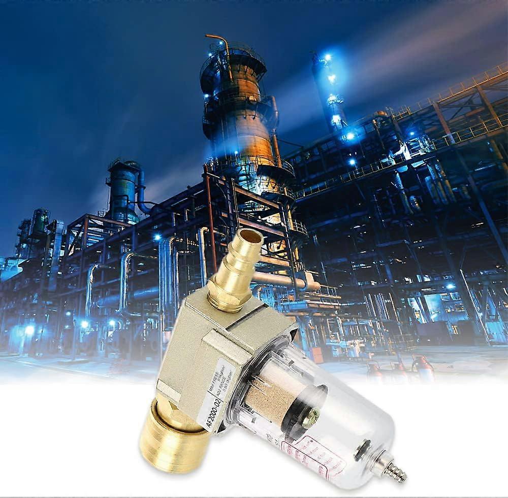 Compressed Air Filter, 1/4" Compressed Air Water Separator, Water ...