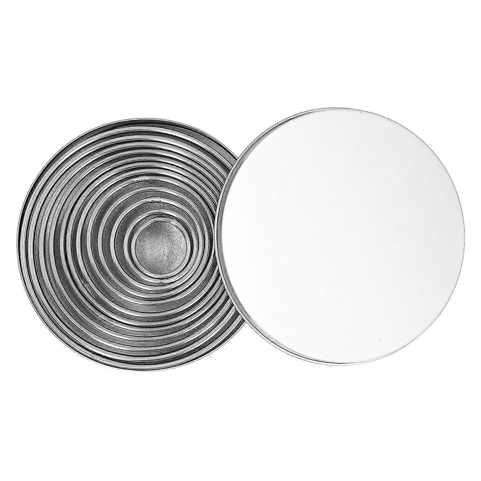 Stainless Steel Circle Hollow Punching Cutting Mold for Dough Clay ...