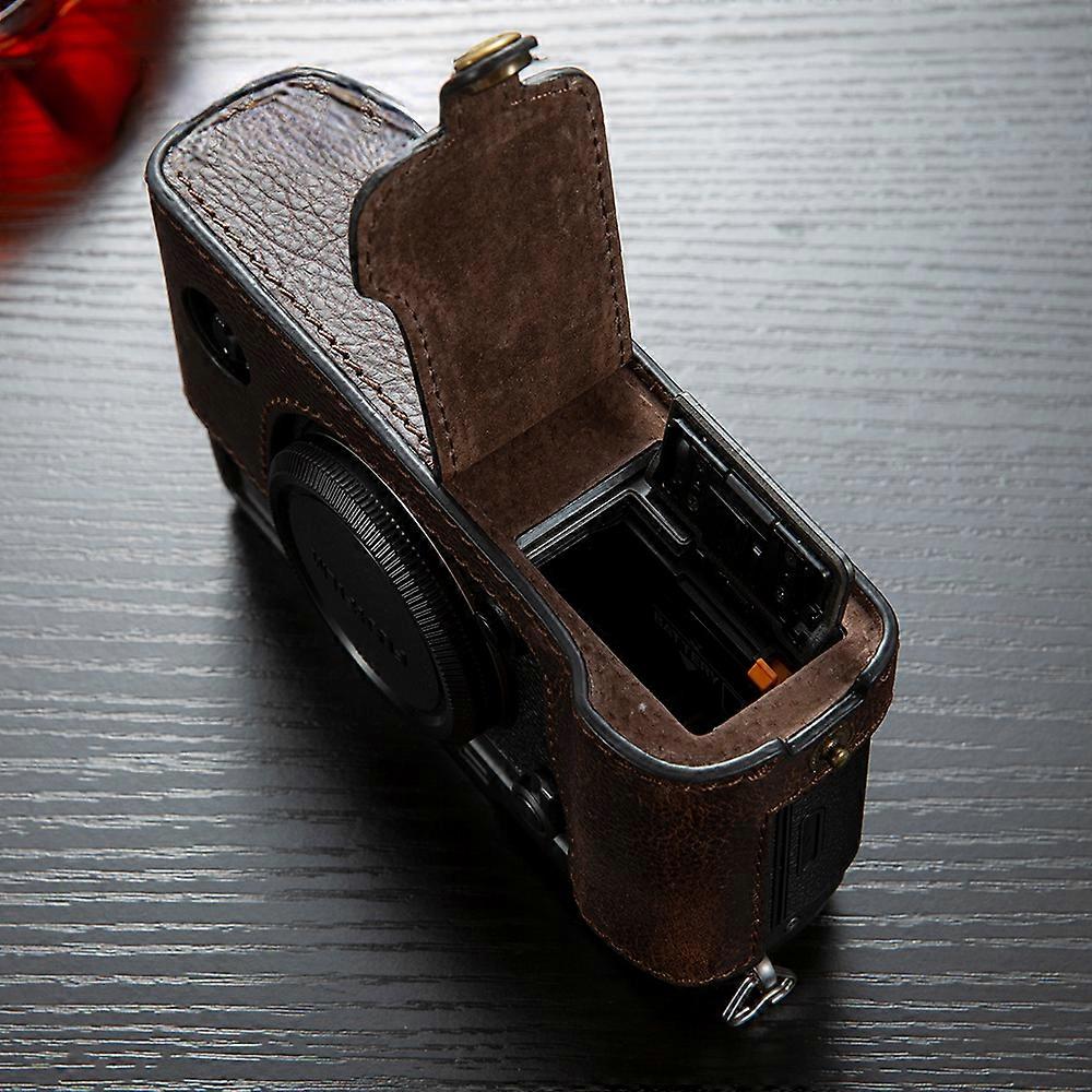 For Fujifilm Xpro2 Camera Bodysuit For Leather Camera Case Handle Half ...