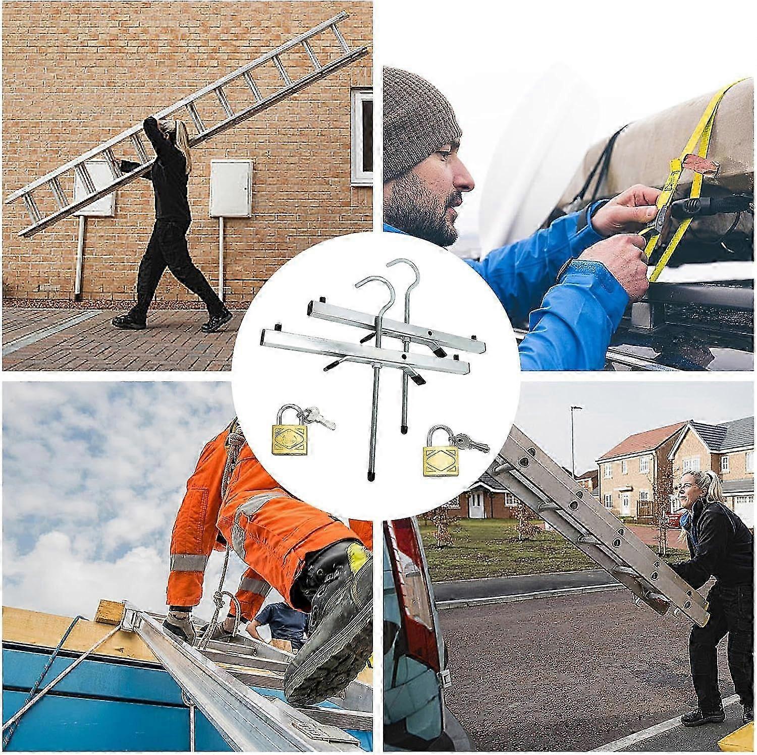 Ladder Locks Roof | Roof Rack Ladder | Ladder Clamp Accessory, Lock Jaw ...