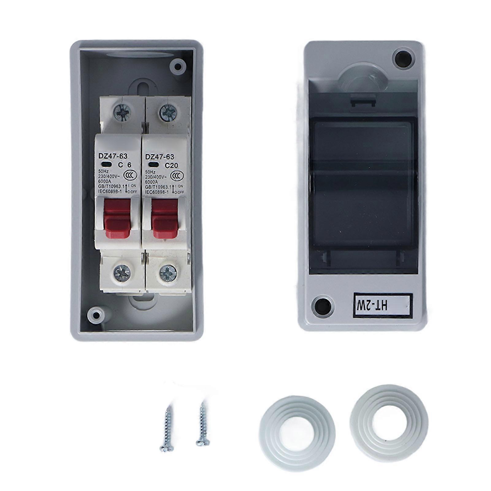 SG Outdoor Waterproof Distribution Box Power Circuit Breaker MCB C Type ...