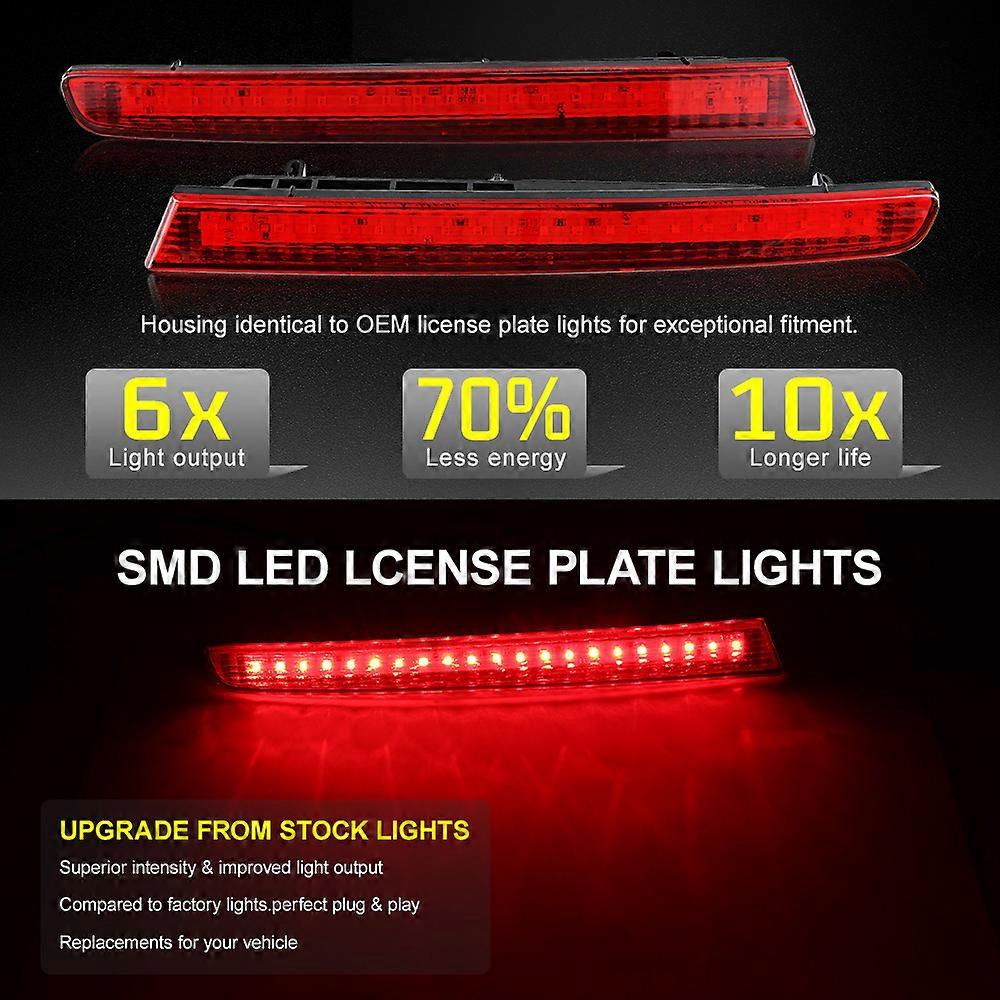 2pcs For Ford Explorer 2011 2012 2013 2014 2015 Tail Brake Lamp Rear ...