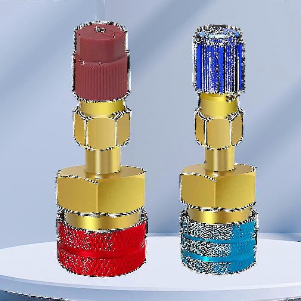 2pcs Quick Connector Adapters R1234yf To R134a High Quick Couplers ...