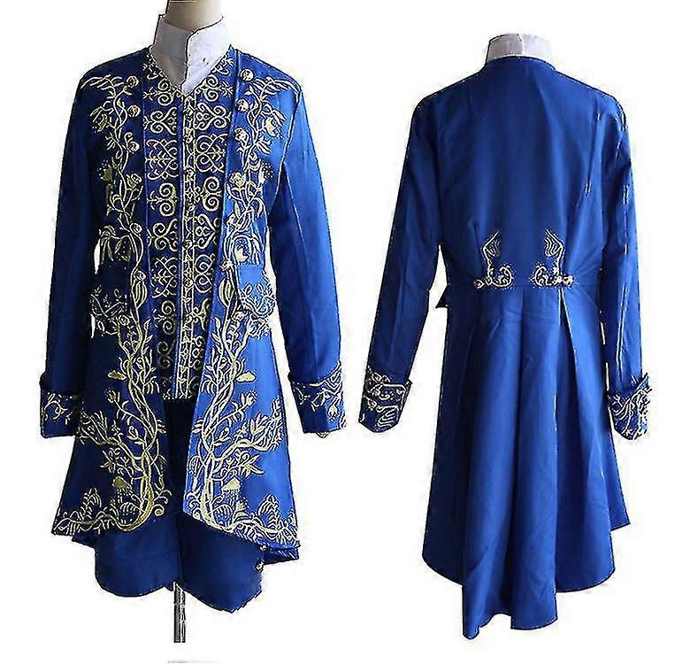 Men's Blue Beast Role Play Costume Prince Cospaly Costume | Fruugo UK