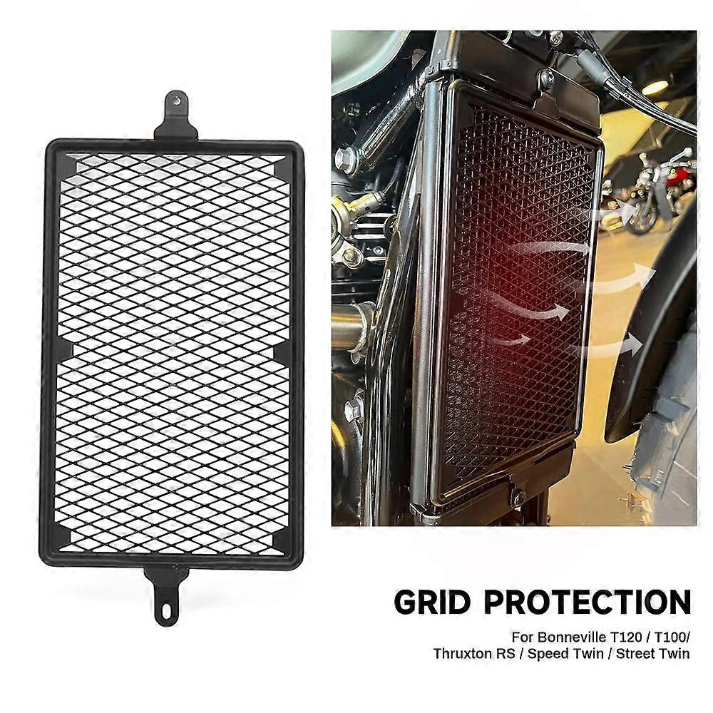 For Bonneville T100 T120 Thruxton RS Motorcycle Radiator Guard Grille ...