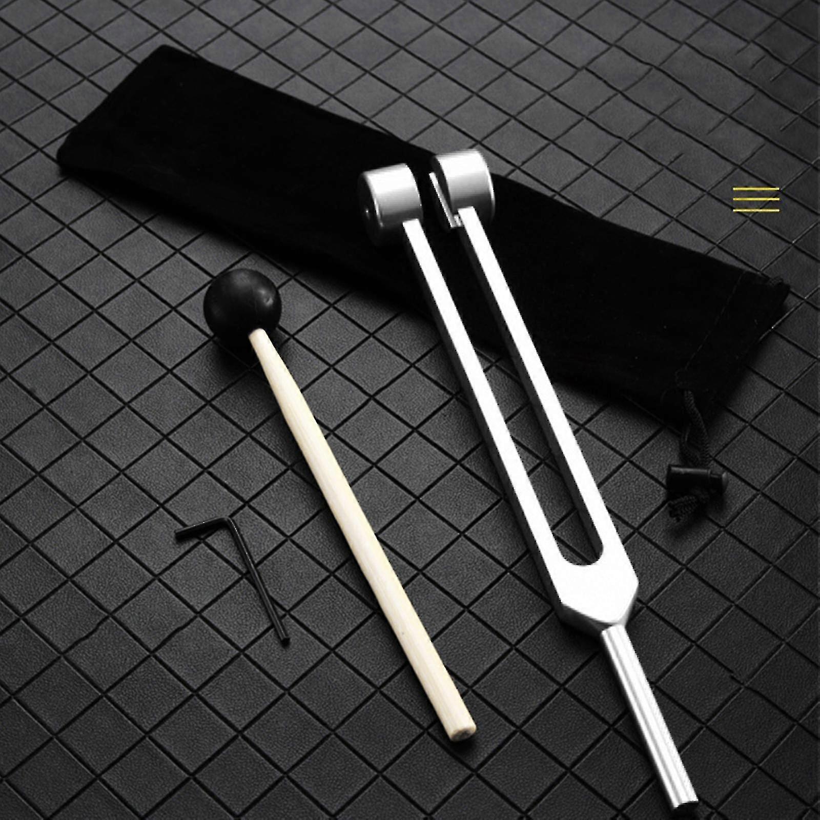 256 Hz Tuning Fork Medical Healing Instrument Aluminum Alloy Hammer ...