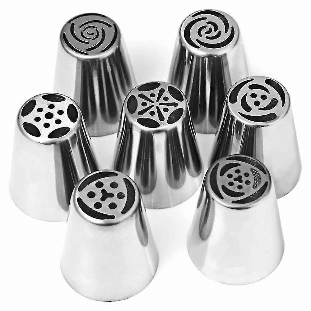 14pc/set Tulip Icing Piping Nozzles Stainless Steel Flower Cream ...