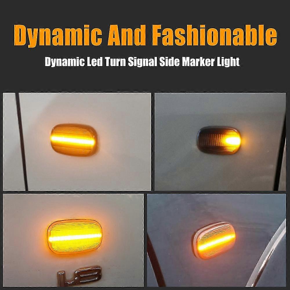 Car Dynamic Led Side Marker Light Turn Signal Light For Celica T19 T20 ...