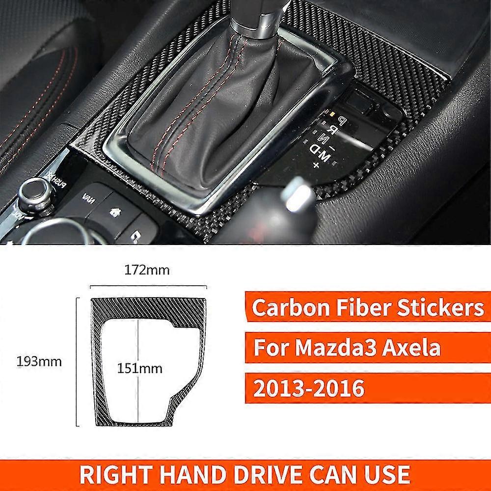 For Mazda 3 Axela Bm 2013-2016 Car Accessories Carbon Fiber Interior ...