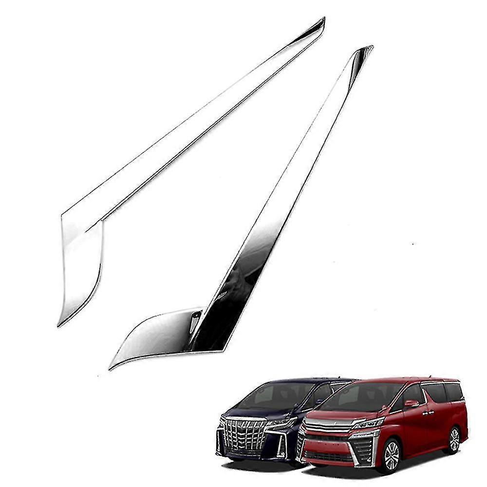 For Alphard Vellfire 2015-2020 Abs Chrome Rear Tail Light Lamp Cover ...
