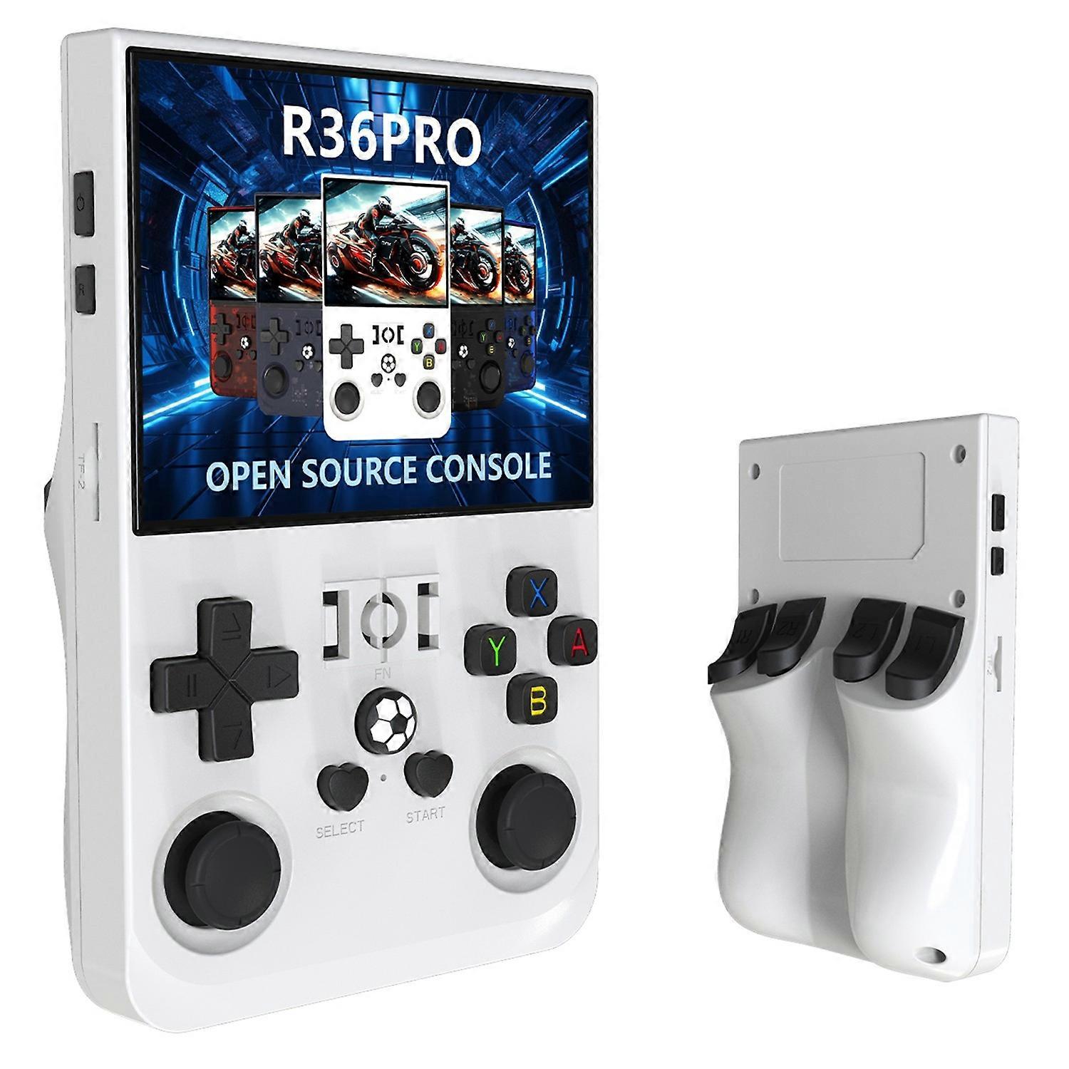 R36 Pro Open Source Handheld Game Console GBA Arcade Portable Game Machine with 128G Card ...