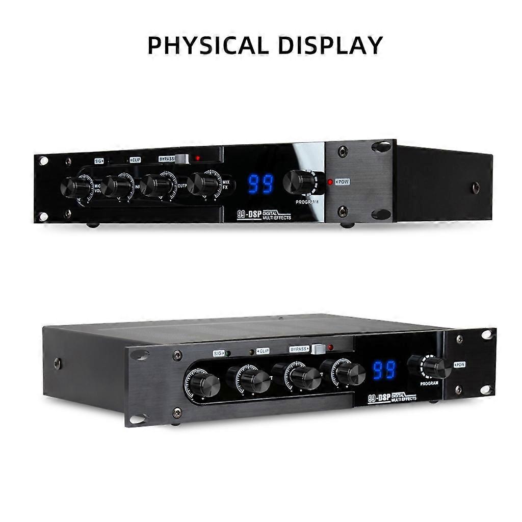 99 DSP Digital Reverberation Mixer Stereoscopic Sound Enhancer BLE5.0 ...