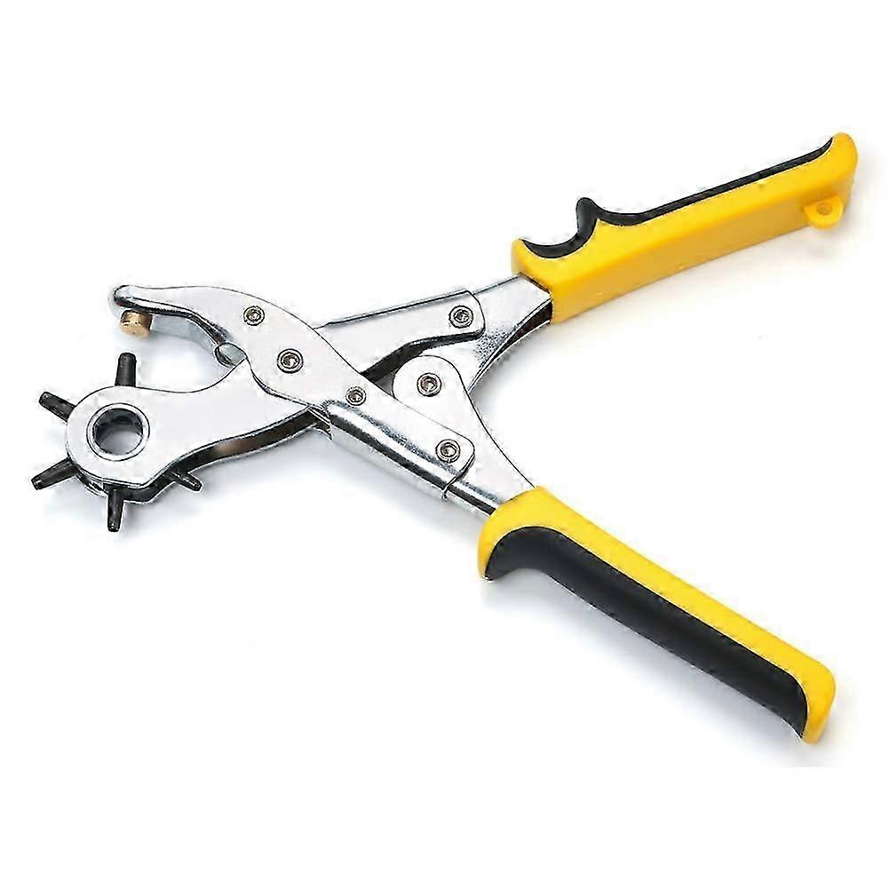 Rotary Hole Punch for Leather Multi-Size, Dimension Rotating Punch Tool ...