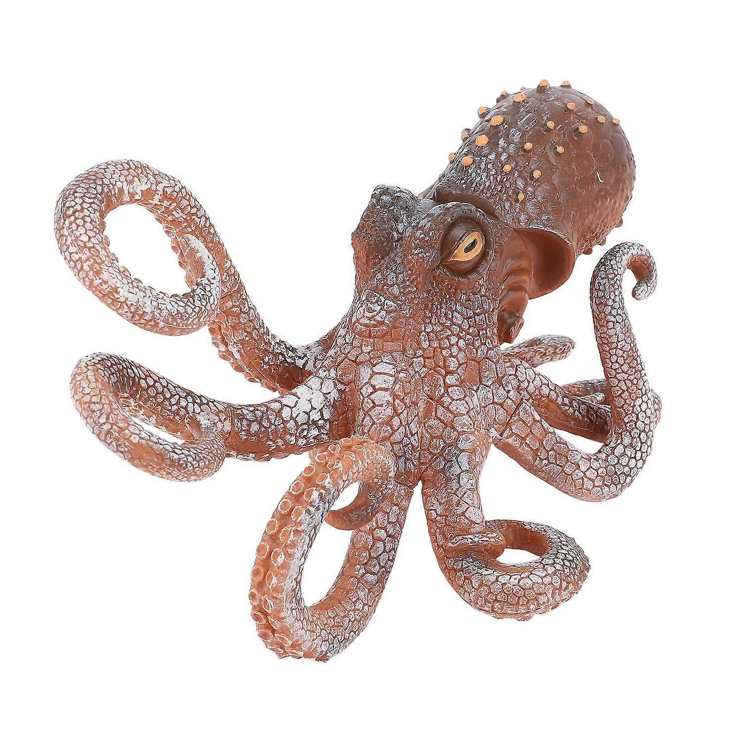 Large Octopus Model Realistic Ocean Animal Toy Educational Decor PVC ...