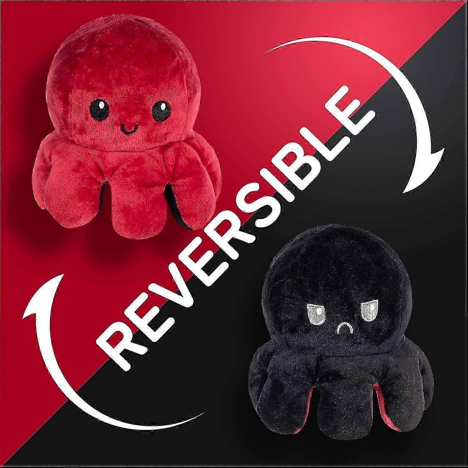 Reversible Octopus Plush Toy,Octopus Stuffed Animal, Soft Plush Gift ...