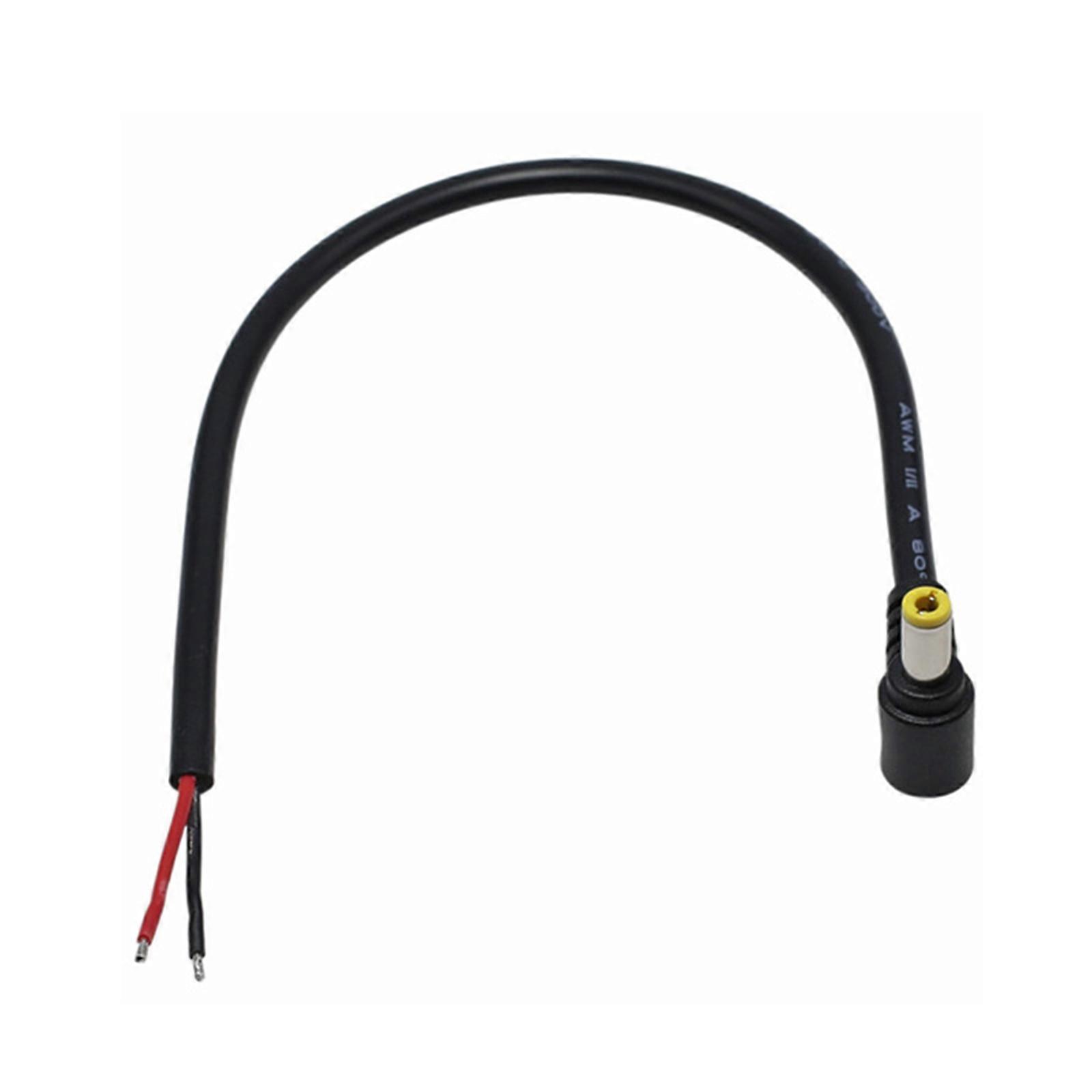 5525 DC Power Pigtail Male Cable (Upgraded 18AWG) with 5.5mmx 2.5mm ...