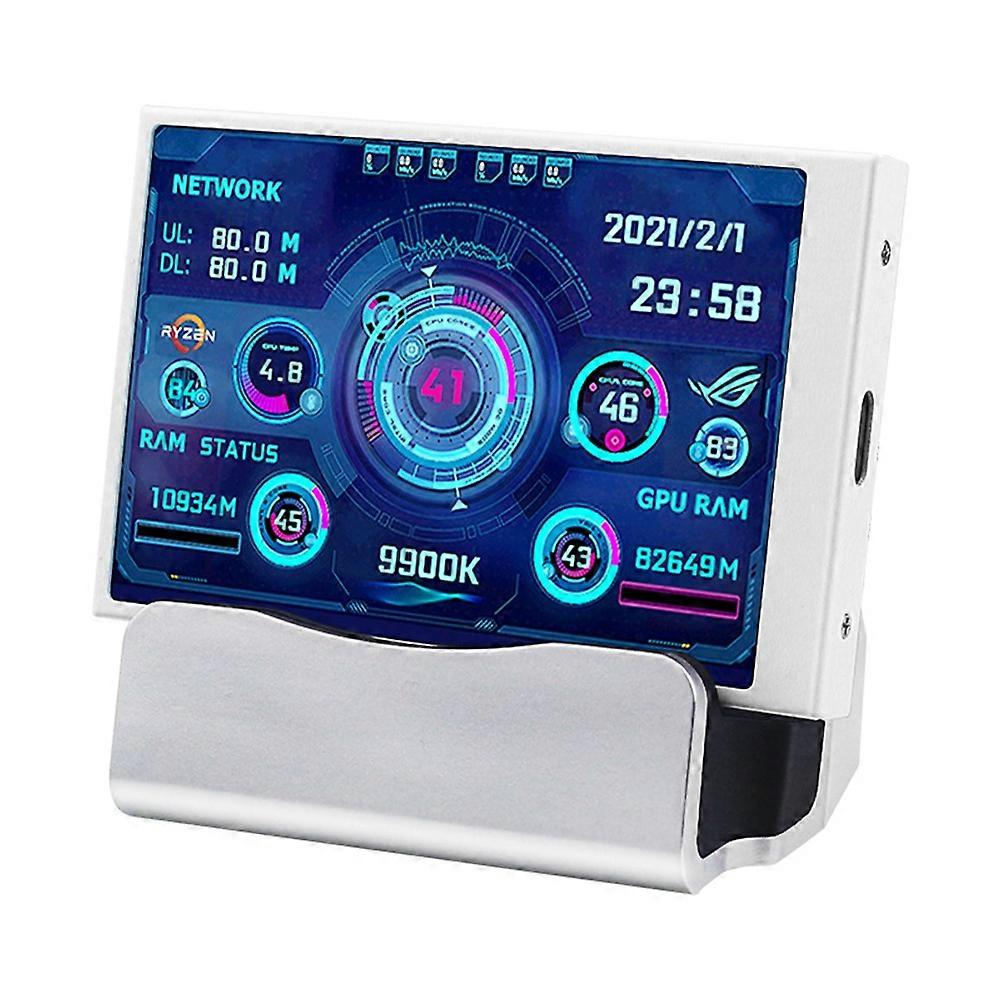 3.5 Inch IPS Mini Secondary Screen Computer CPU GPU RAM HDD Data ...