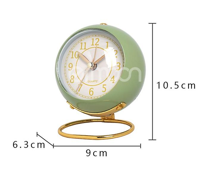 Small Table Clocks, Desk Alarm Clock With Backlight Battery Operated Hd ...