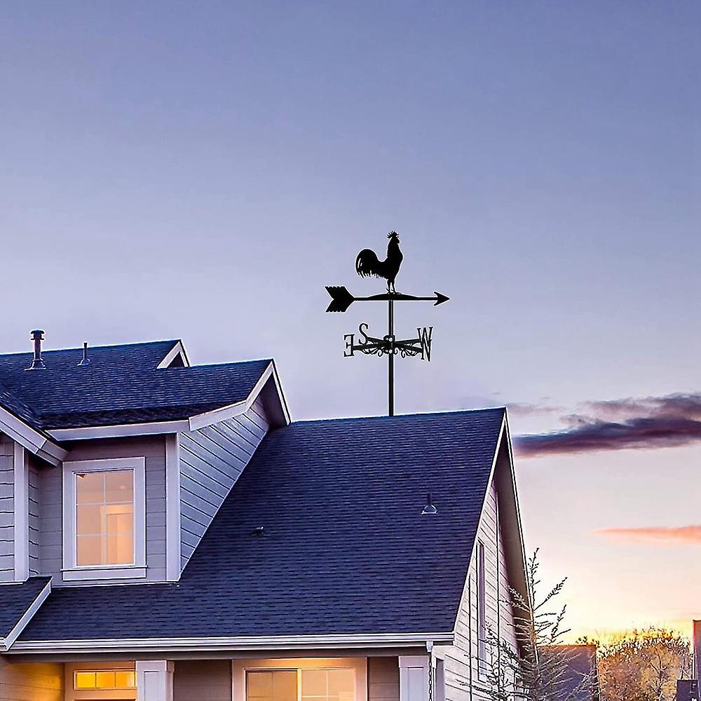 Weathervane With Animal Chickens Garden Stake Weather Vane Wind ...
