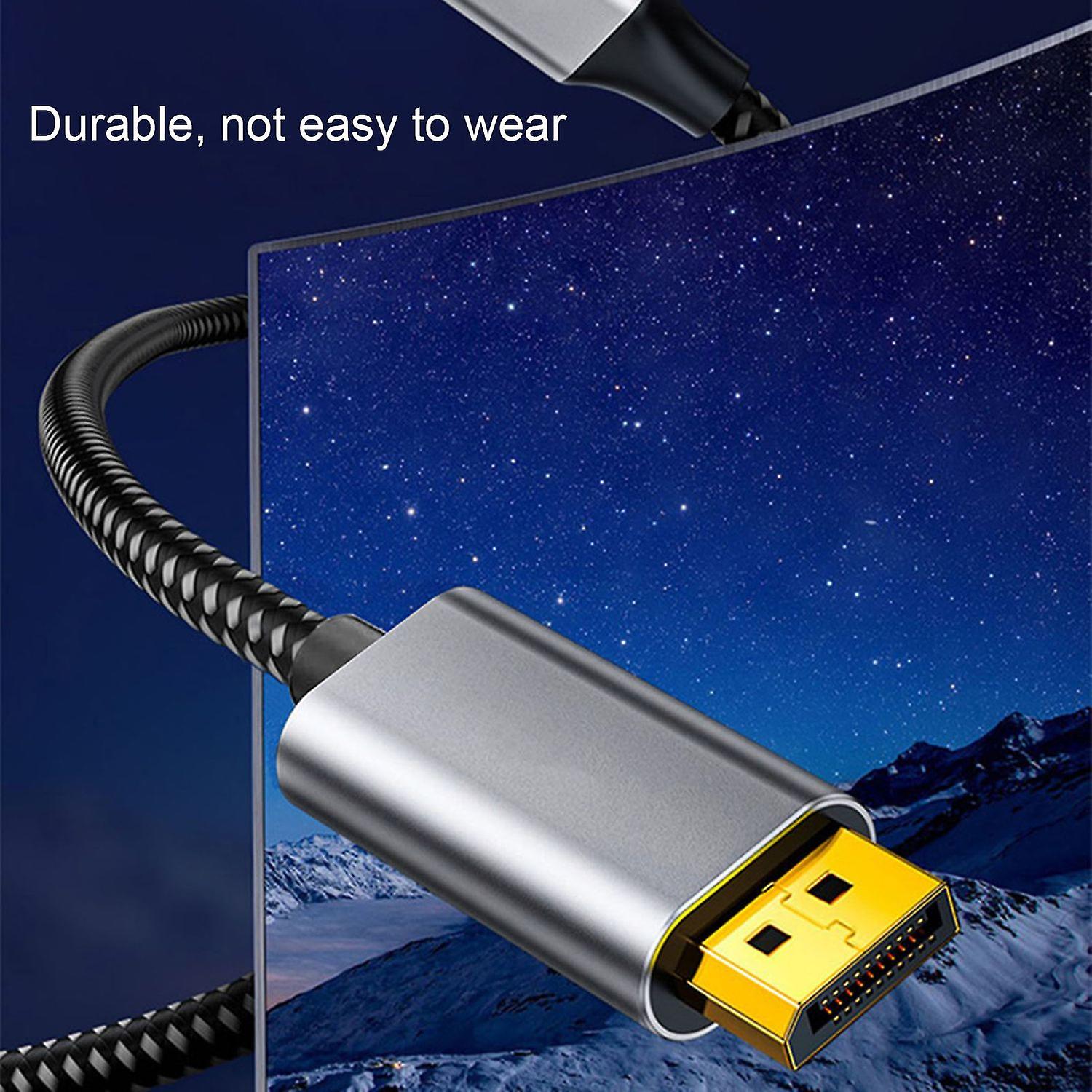 Type-C to DP1.4 Cable 4K 60Hz HD-Compatible TV Adapter Cable Host ...