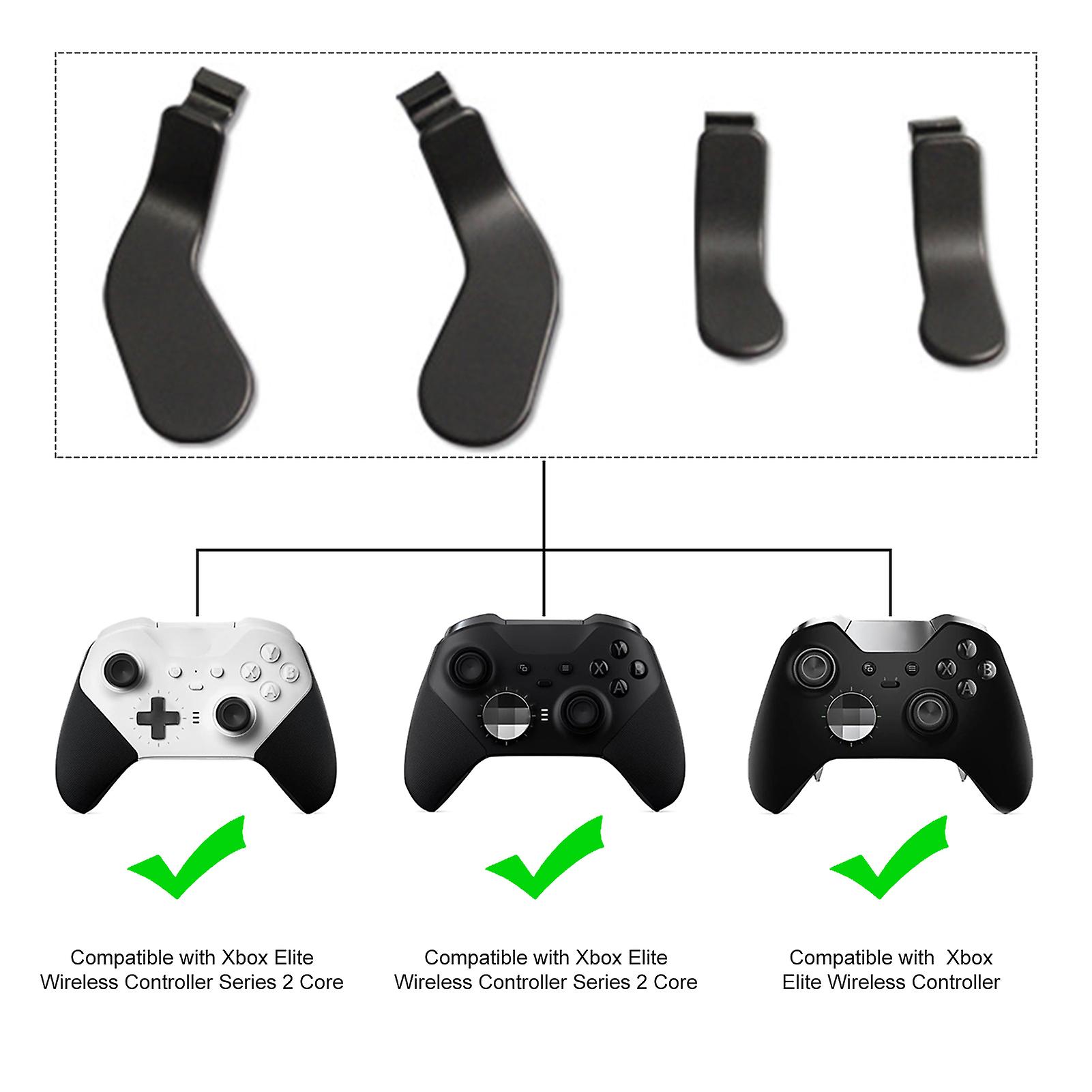 4 PCS Metal Paddles Enhance Gaming Performance Replacement Handle Pick ...