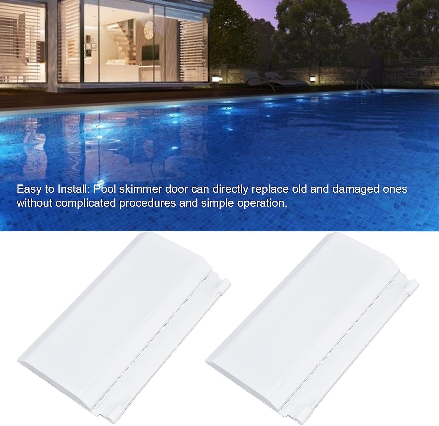 2pcs Skimmer Gate Weir Baffle, 8.1 x 5.0in Swimming Pool Skimmer Gate ...