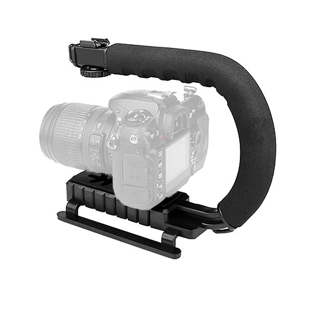 Camera handheld holder flash bracket u type hand motion stabilizer ...