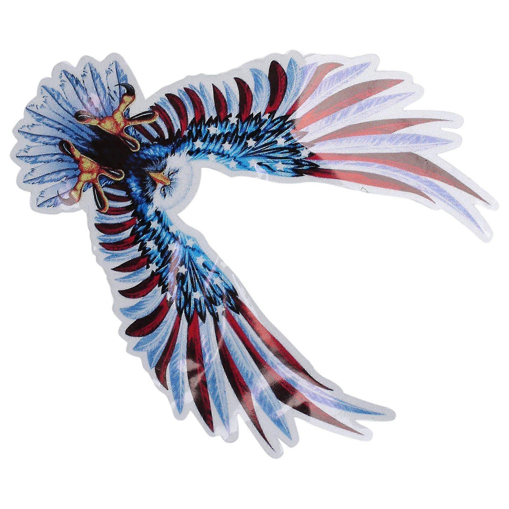 Car Decal Hawk Auto Truck USA Eagle PET Flag Sticker Hood Decals ...