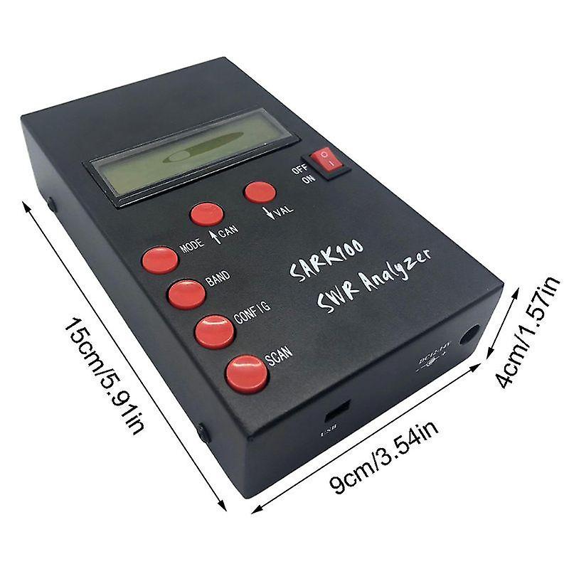 F19e 1-60mhz hf ant swr antenna analyzer meter standing wave tester for ...
