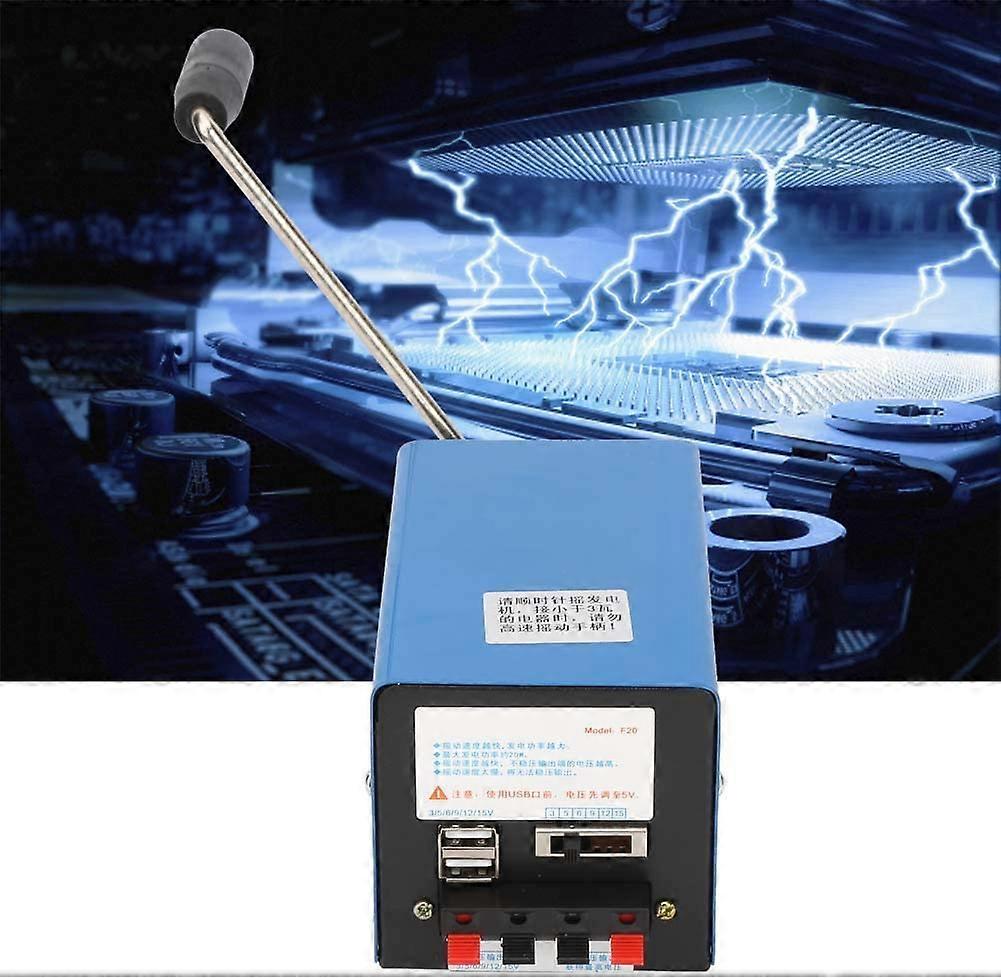 Hand Crank USB Generator Portable Crank Generator for Emergency ...