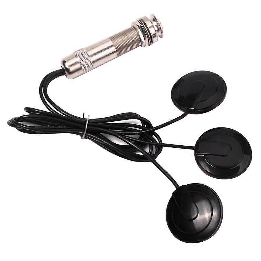Guitar Pickup Piezo Microphone Pickup 3 Transducer Pickup System for ...