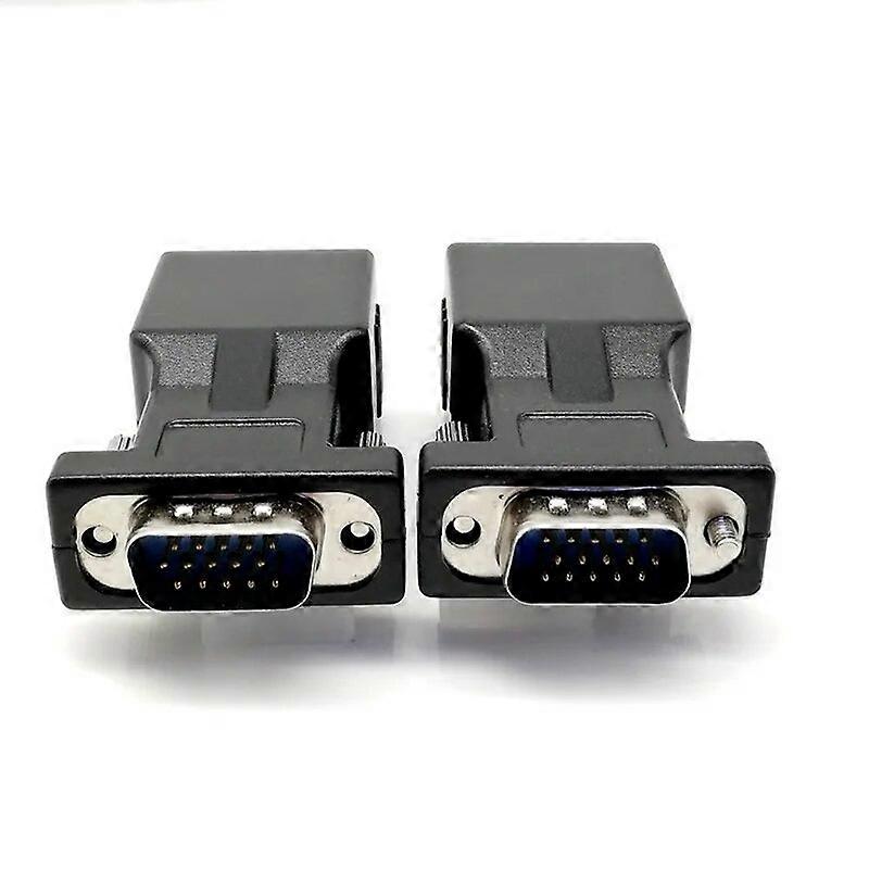15pin VGA Female To RJ-45 Female Connector Card VGA RGB HDB Extender To ...