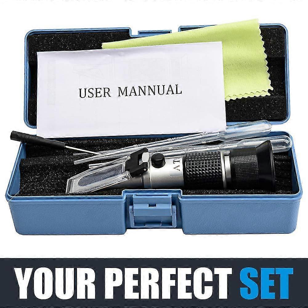 honey refractometer for honey moisture, brix and baume, 3-in-1 uses, 58 ...