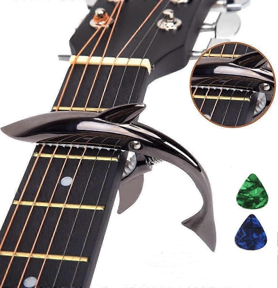 Zinc Alloy Guitar Capo Shark Capo For Acoustic And Electric Guitar With ...