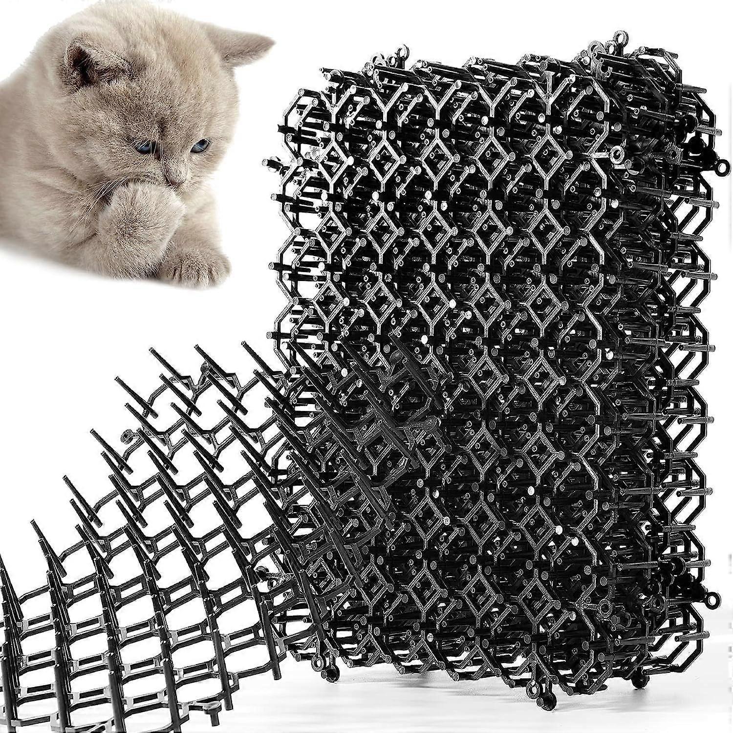 12 Pack 15.5*20cm Scratching Mats with Spikes for Cats, Outdoor Cat ...