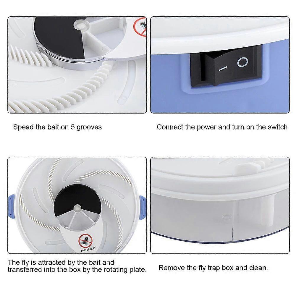 Electric Fly Trap, Automatic Gnat & Insect Catcher, Indoor Pest Control ...