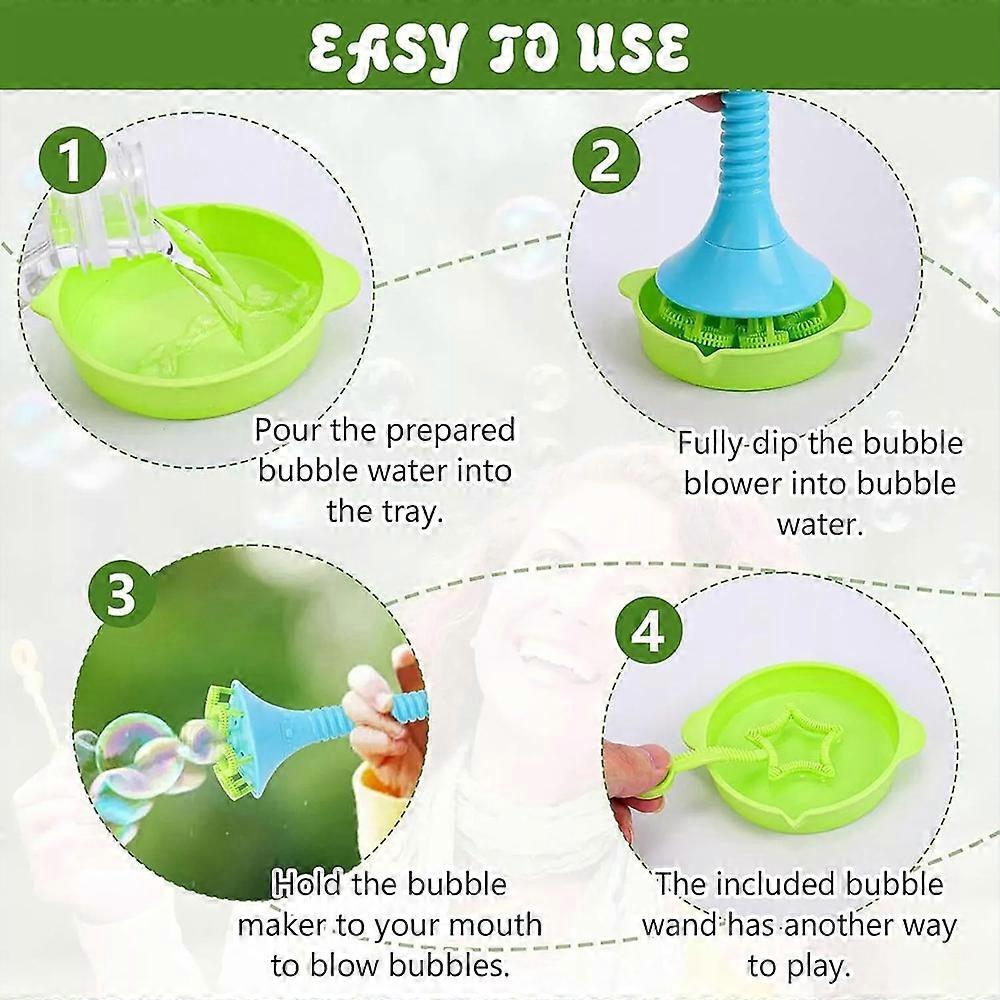 Trumpet Bubble Blower, Speaker Bubble Blower Set, Funny Bubbles Maker ...