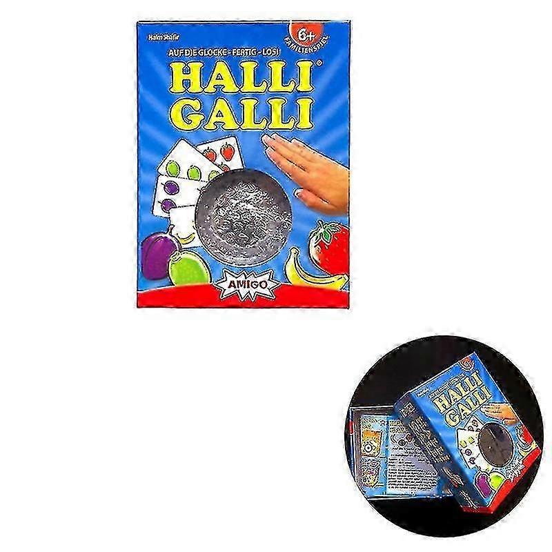Full English Halli Galli Board Game Trading Skill Famaliy Party Game ...