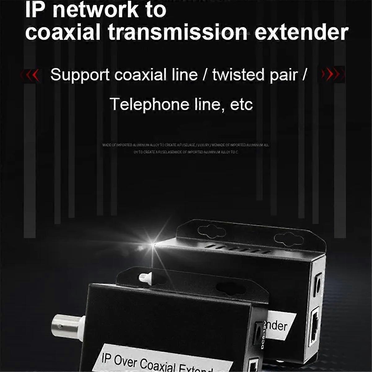 IP Network to Coaxial Extender fer From Net Cable mission to Coax Line ...
