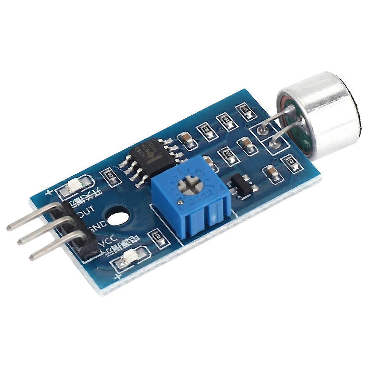 3.3V/3.5V LM393 Microphone Amplifier Sound Sensor MIC Voice Module ...
