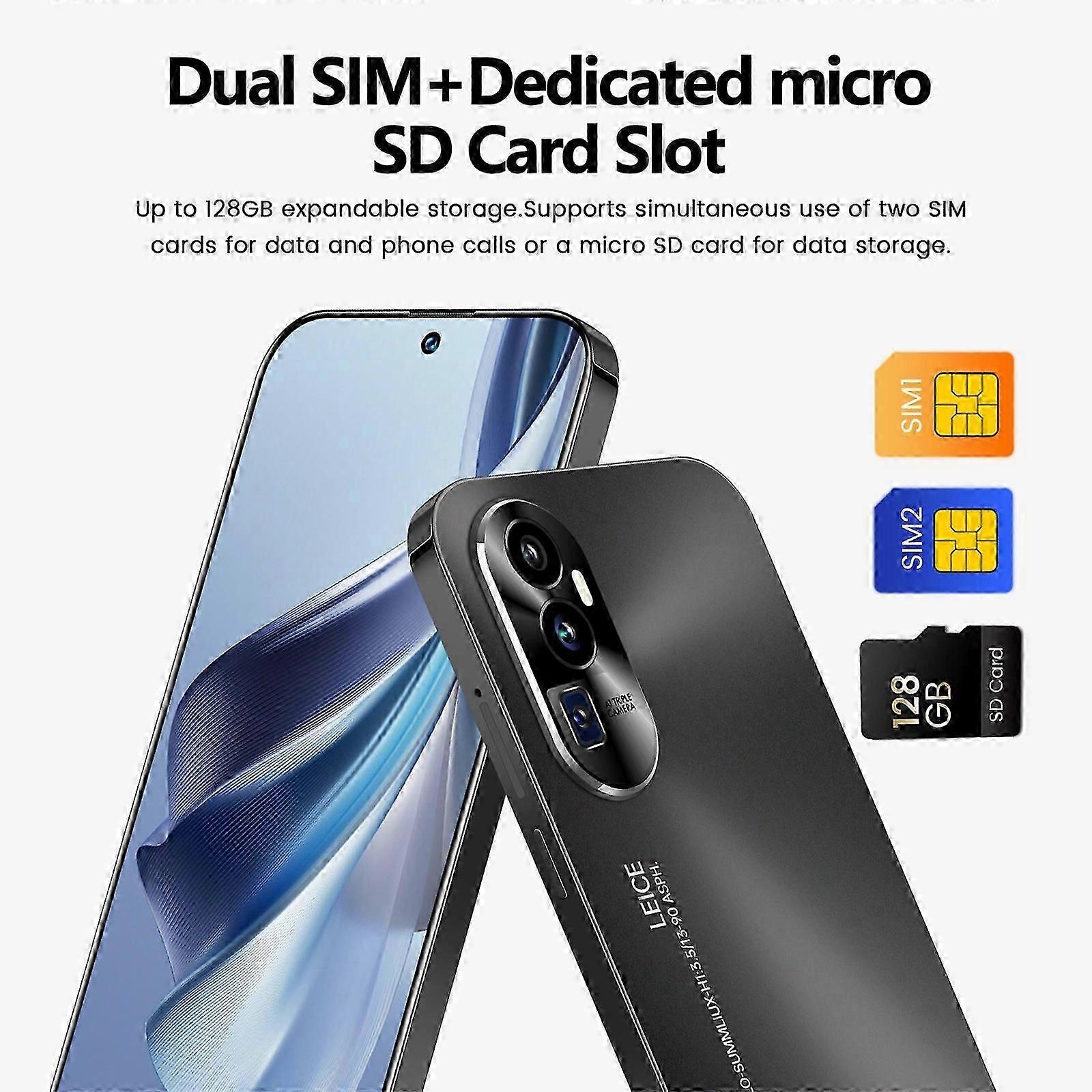 7.3 Inch Android 13 Smart Phone 16GB Dual SIM Standby 7800mAh 5G ...