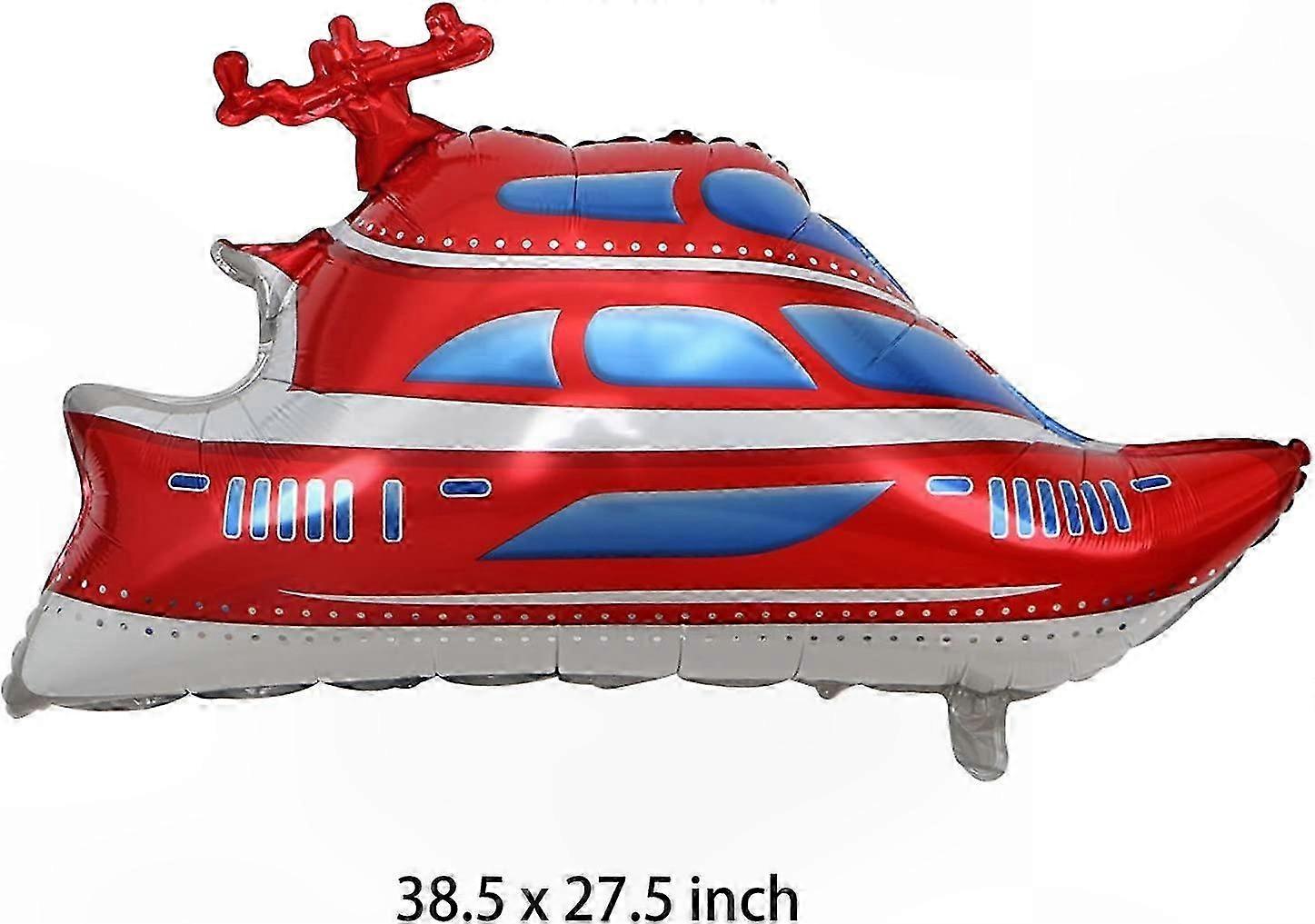 Jumbo Submarine and Speedboat Shaped Balloons for Birthday, Baby Shower ...