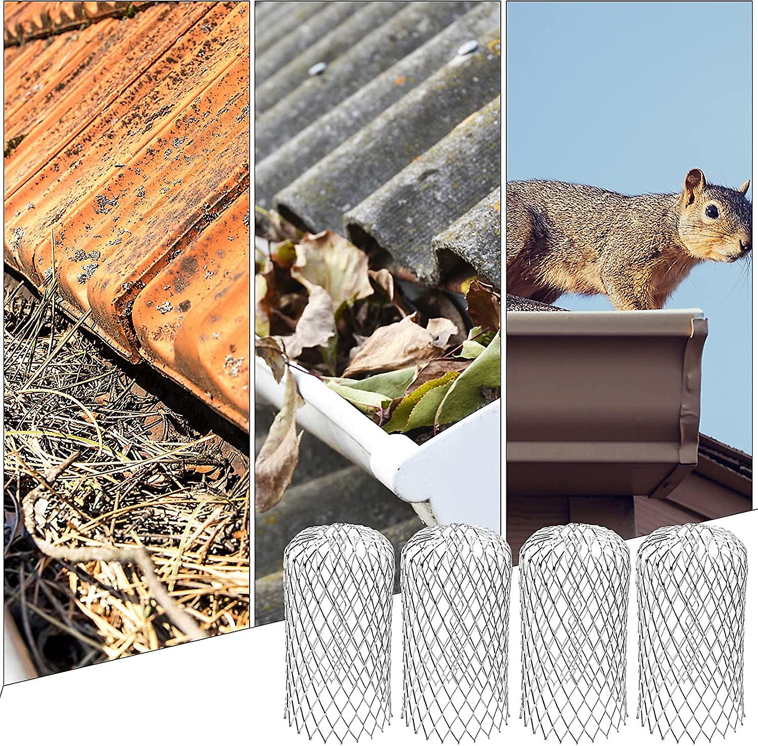 Aluminum Gutter ScreensGutter Covers, Gutter Protection Grate, Metal ...